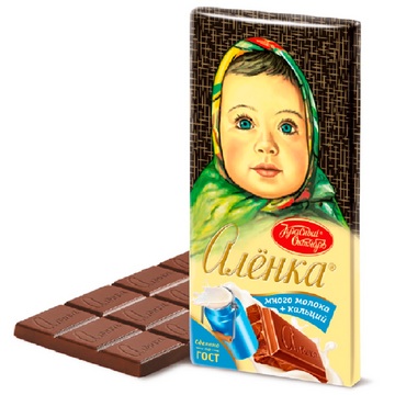 Шоколад Алёнка Много молока, Красный Октябрь купить недорого: низкая ...